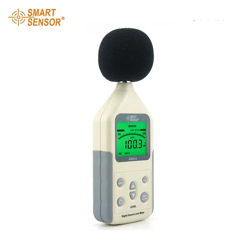 Digital Sound Level Meter: 30-130dB Noise Tester - Precision Decibel ...
