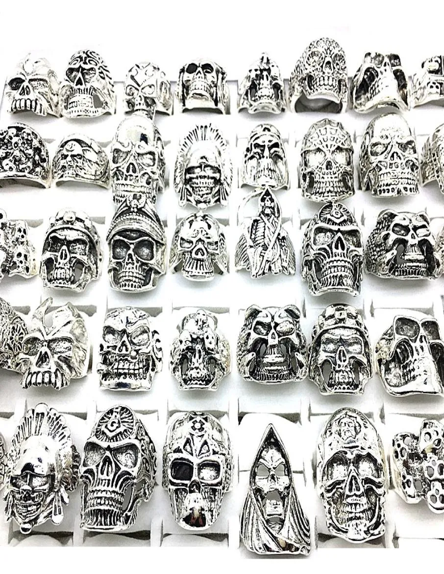 Brand New Skull Rings For Men And Women Punk... From Timey, $10.03 ...