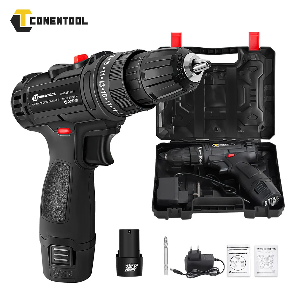 Tacklife Sdh13dc Cordless Screwdriver Conentool 12V Tacklife Sdh13dc ...