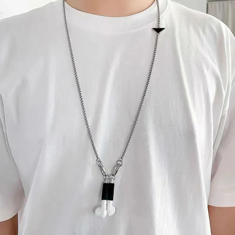 Designer Airpod Cases Necklace Chain: Anti-Loss Protective Cover for ...