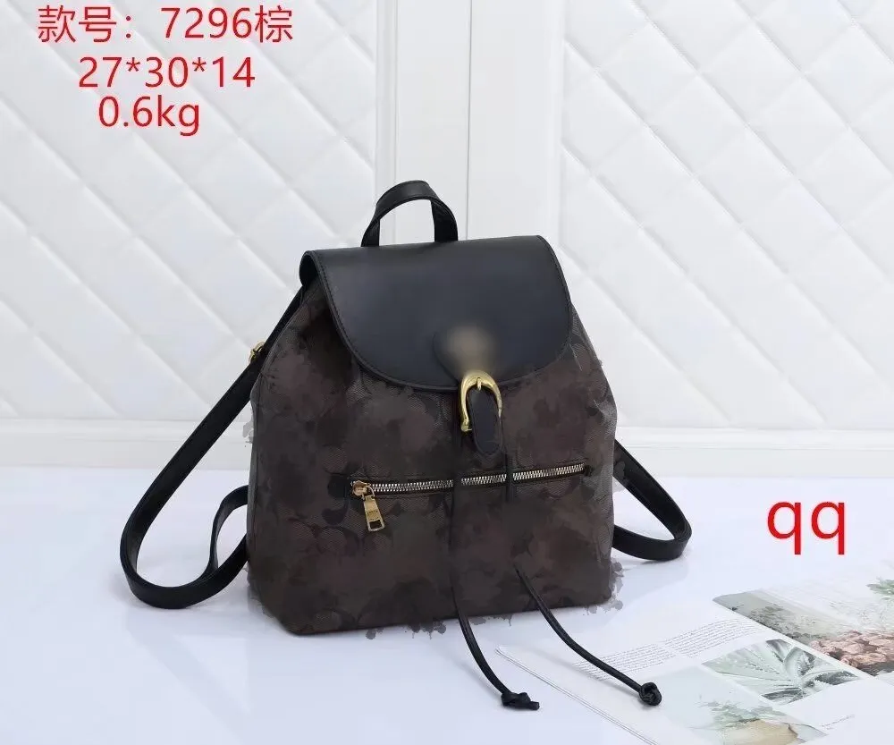 Designer Leather Backpack For Women High Quality, Floral Pattern ...