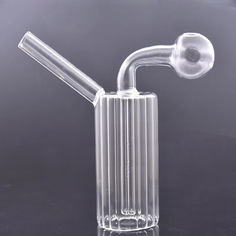 Wholesale Small Glass Oil Burner Bong Hookah Recycler Bubbler Smoking ...