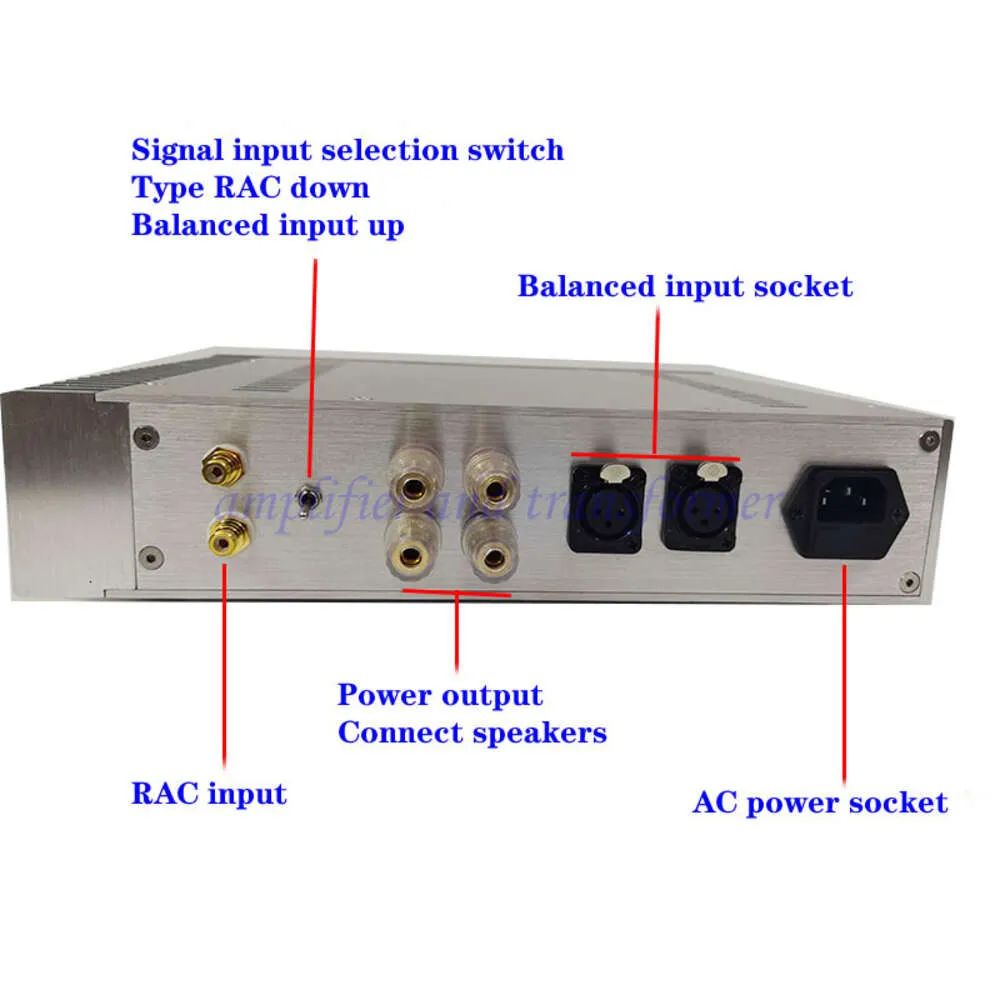 DHgate.com:Dual-parallel TDA7293 Balanced Amplifier Board with LNN ...