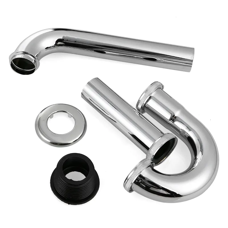 High Quality Stainless Steel Kitchen/Bathroom Sink Drain Pipe: Chrome ...