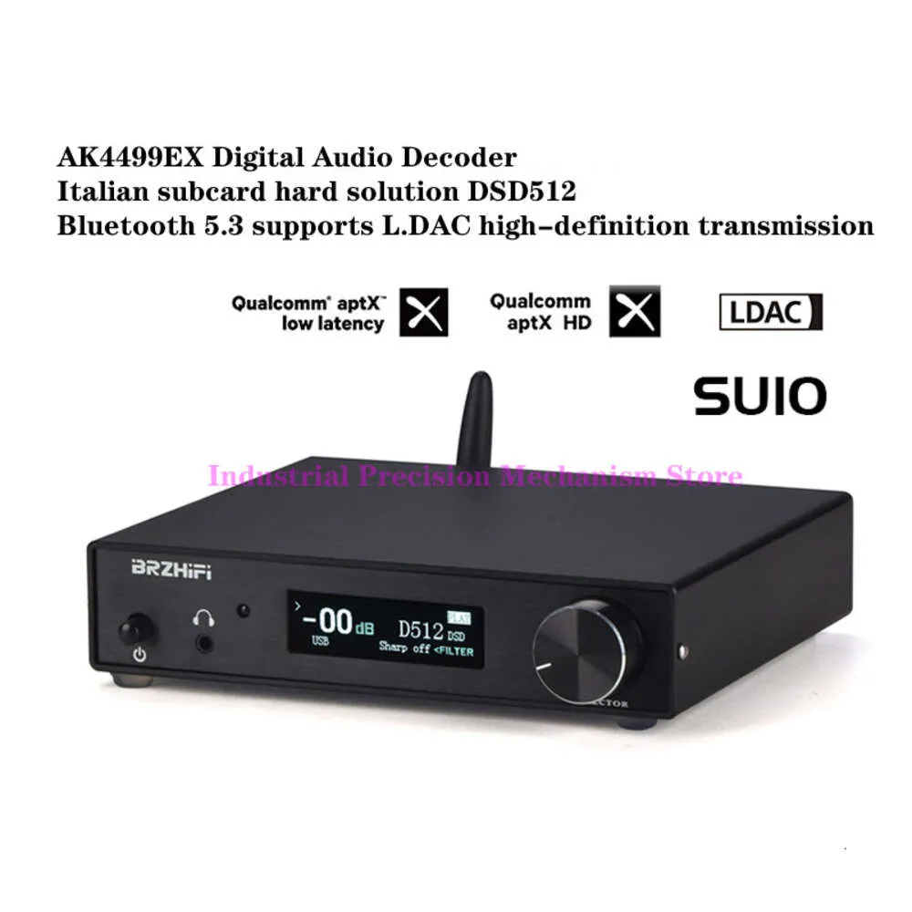AK4499EX DAC Audio Decoder Headphone Amp Remote Control USB OPT COAX ...