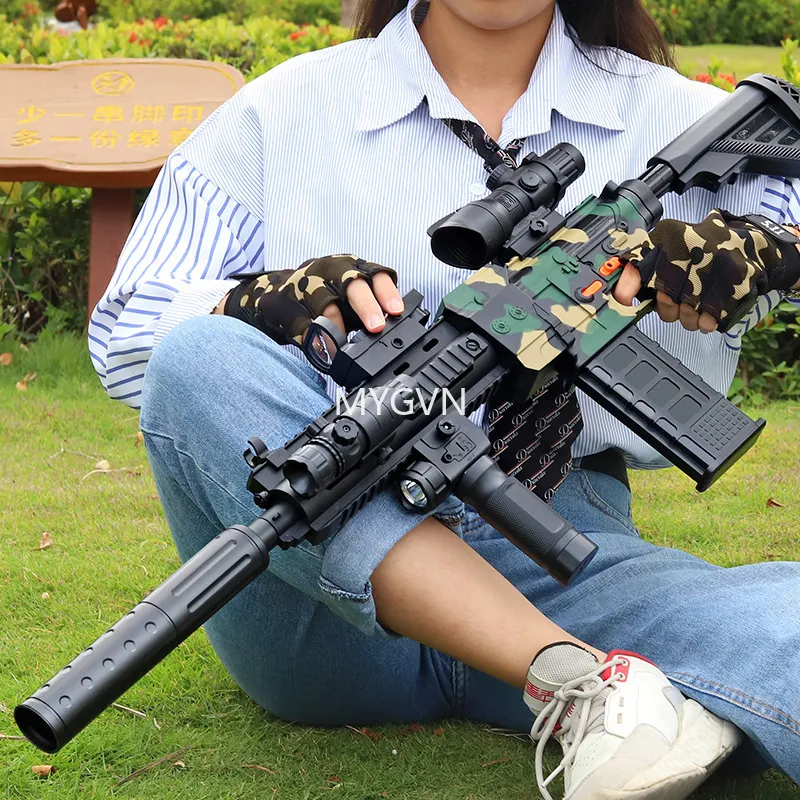 M416 Electric Toy Gun - Burst Fire, Soft Bullet Sniper Rifle, CS Movie ...