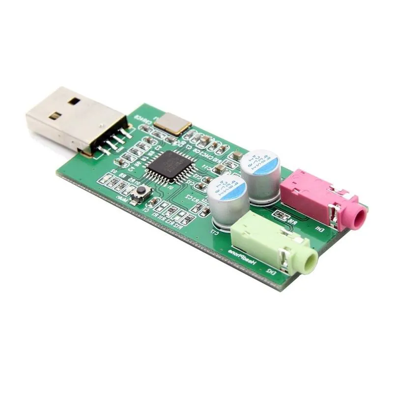 USB Audio Card: UAC DAC Expansion Board With Microphone Input ...