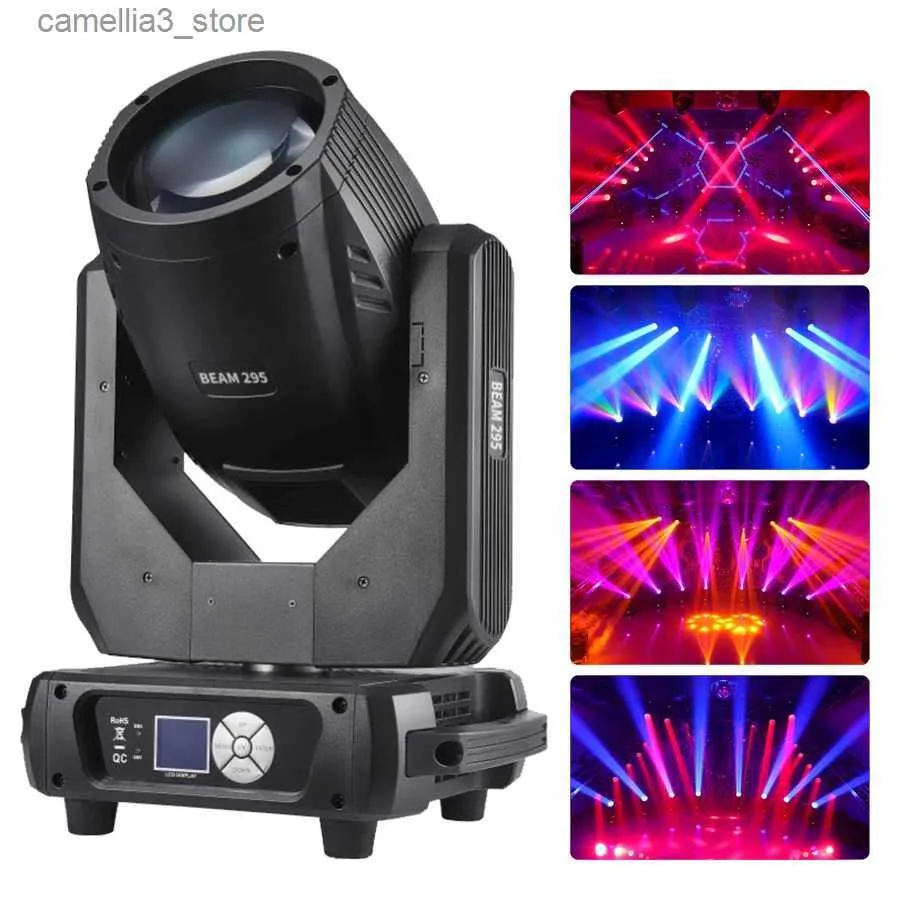 295W Moving Head Light - DMX Stage Lighting, Beam Spot Wash Effect, DJ Disco Projector ...