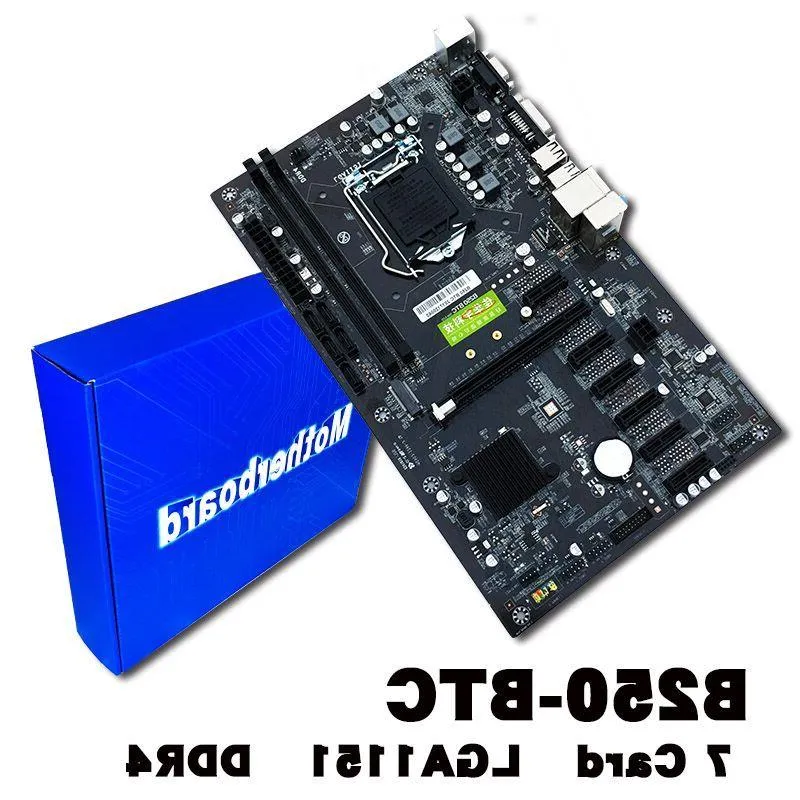High End B250 BTC Desktop Computer Motherboard, Durable LGA Rnlh Pro Mainboard From Guiy, $295. ...