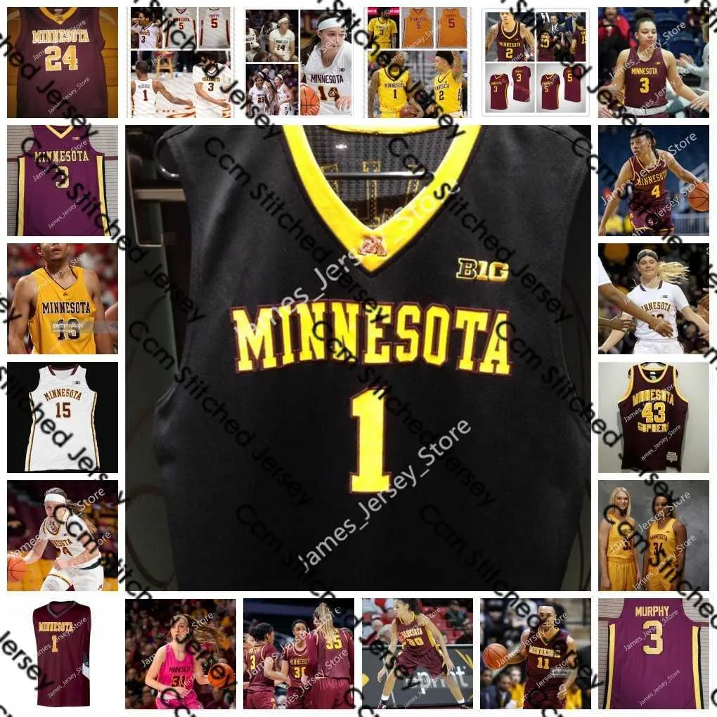 DHgate.com:NCAA Minnesota Golden Gophers Customized Basketball Jersey ...