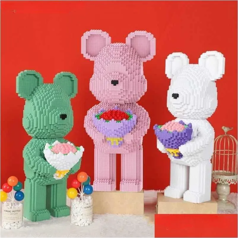 Anatomy Bear Nano Anky Building Blocks Set With Micro Diamonds Creative ...