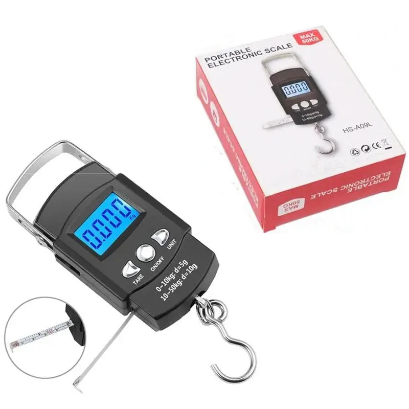 Electronic Digital Fishing Scales 50kg/10g Backlit... From Topshenzhen ...
