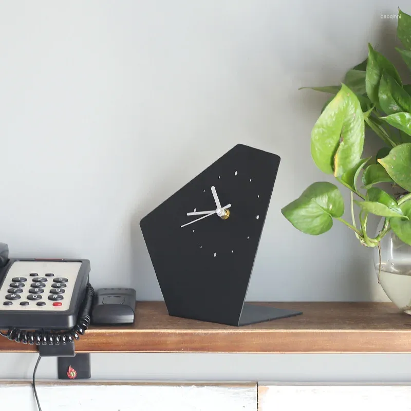 DHgate.com:Light Luxury Modern Table Clock, Silent Desk Clock with ...