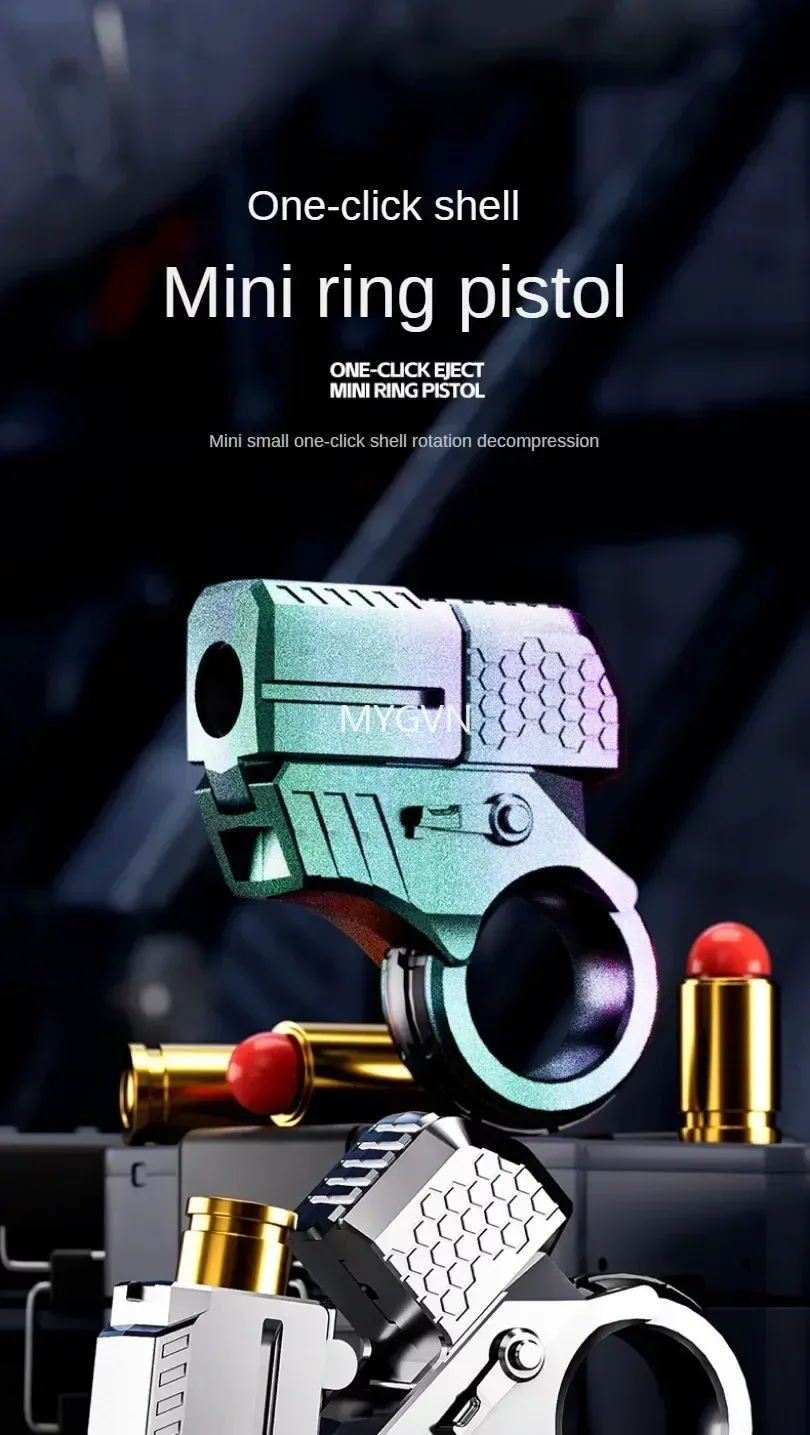 Mini Alloy Toy Pistol Blowback Zinc Alloy Soft Bullet Gun Small Toy ...