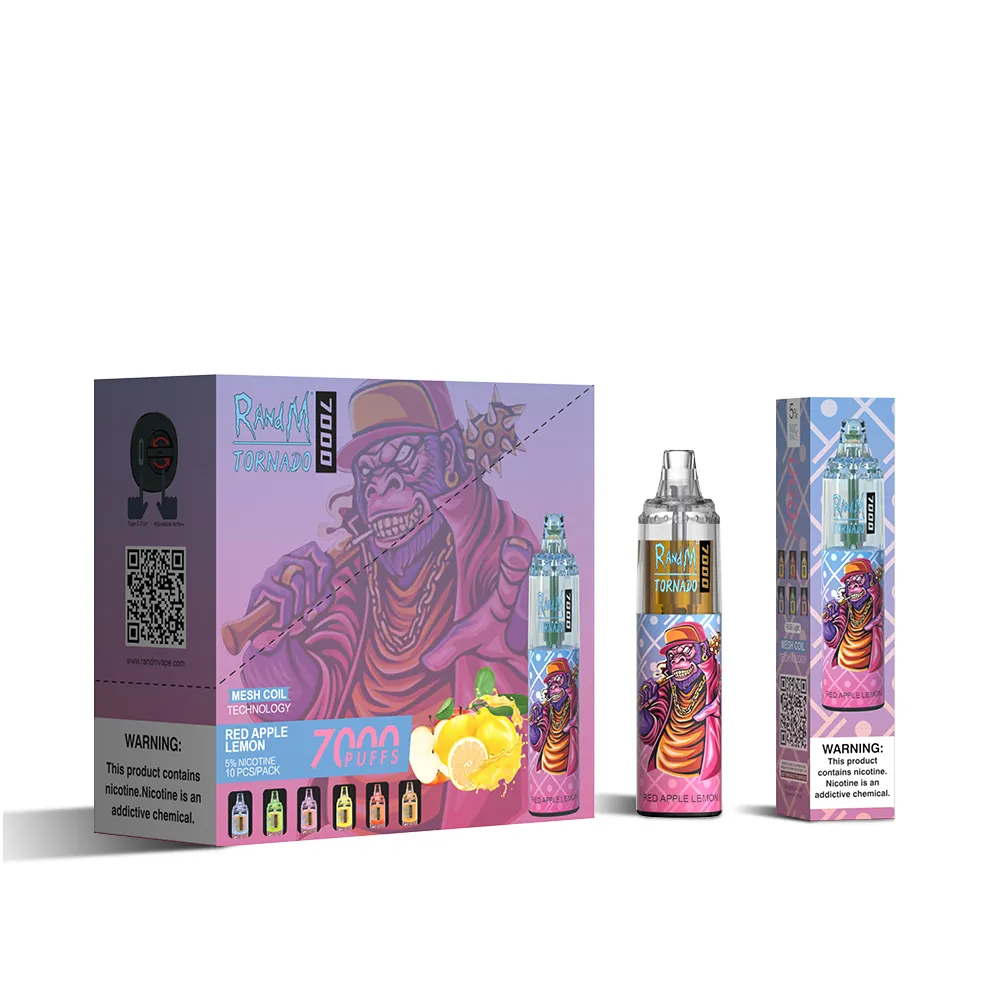 Original Randm Tornado 7000 Puffs Disposable Vape E Electronic