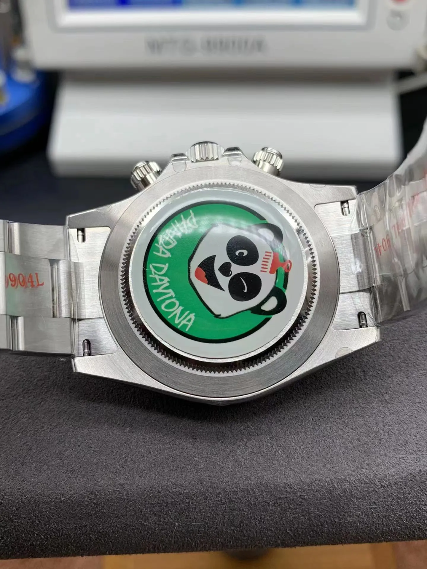 BT Factory Men's Chronograph Watch 40 12.2mm 4130 Automatic Mechanical Timing Movement, Glow In ...