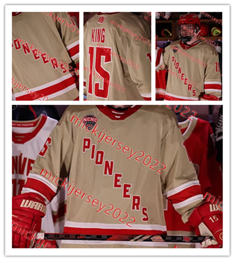 Mike Benning Carter Mazur Denver Hockey Jersey Tristan Lemyre Magnus ...