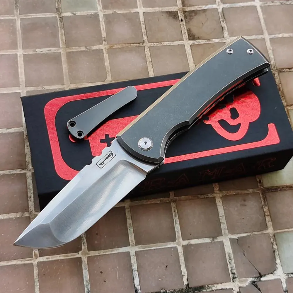 JUFULE Folding Knife M390 Titanium Survival EDC... From Rionife, $58.59 ...