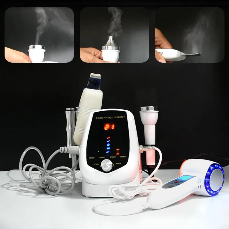 Diamond Microdermabrasion Equipment: 5 In 1 Portable Skin Peeling ...