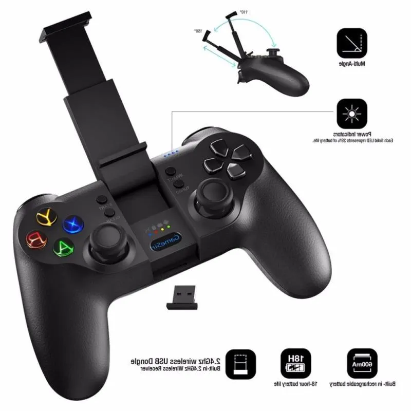 Gamepad Bluetooth Wireless Gaming Controller Gamepad For Android ...