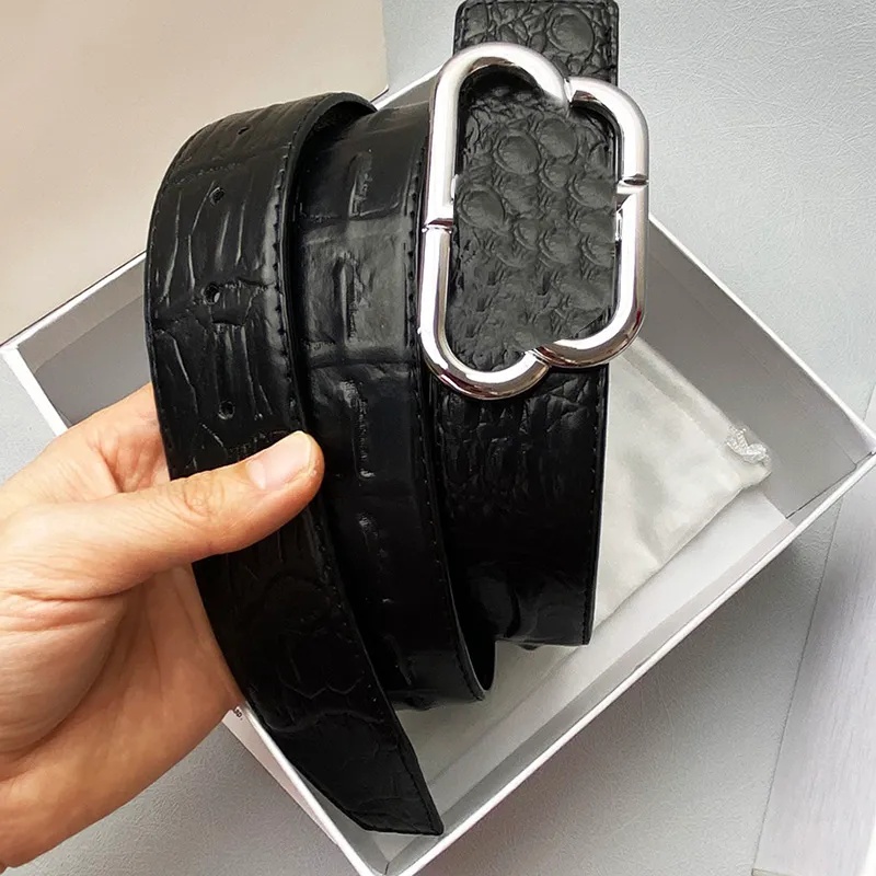 Luxury Designer Real Leather Belts For Men And Women With Letter B ...