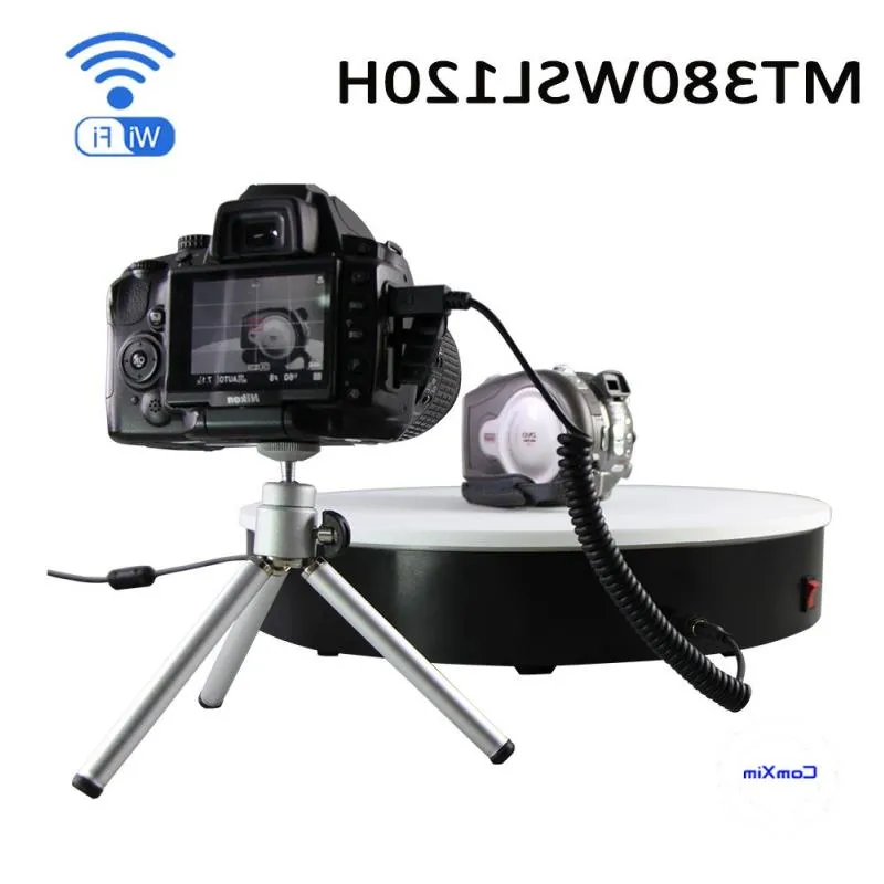 DHgate.com:MT380WSL120H IR WiFi Shutter Electric Turntable for SLR Camera, 360 Photo, Jewelry ...