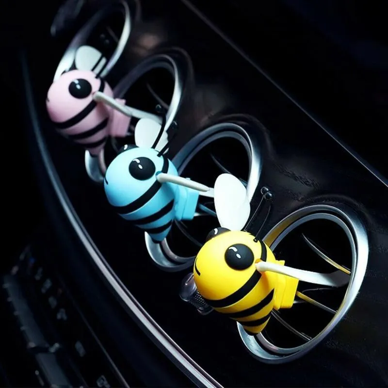 DHgate.com:Cute Yellow Bee Car Air Freshener Vent Clip Aroma Diffuser ...