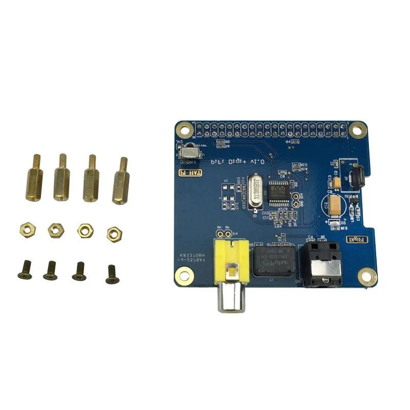 Raspberry Pi HIFI Sound Card - Premium Audio Expansion Board for Pi 3 ...