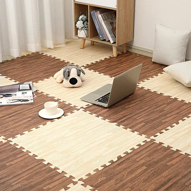 DHgate.com:Wooden Baby Playmat Tiles - Soft Foam Crawling Puzzle ...