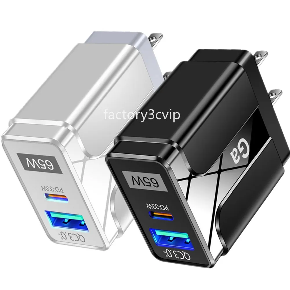65W USB C Quick Charger: Universal Fast Charging Power Adapter for ...