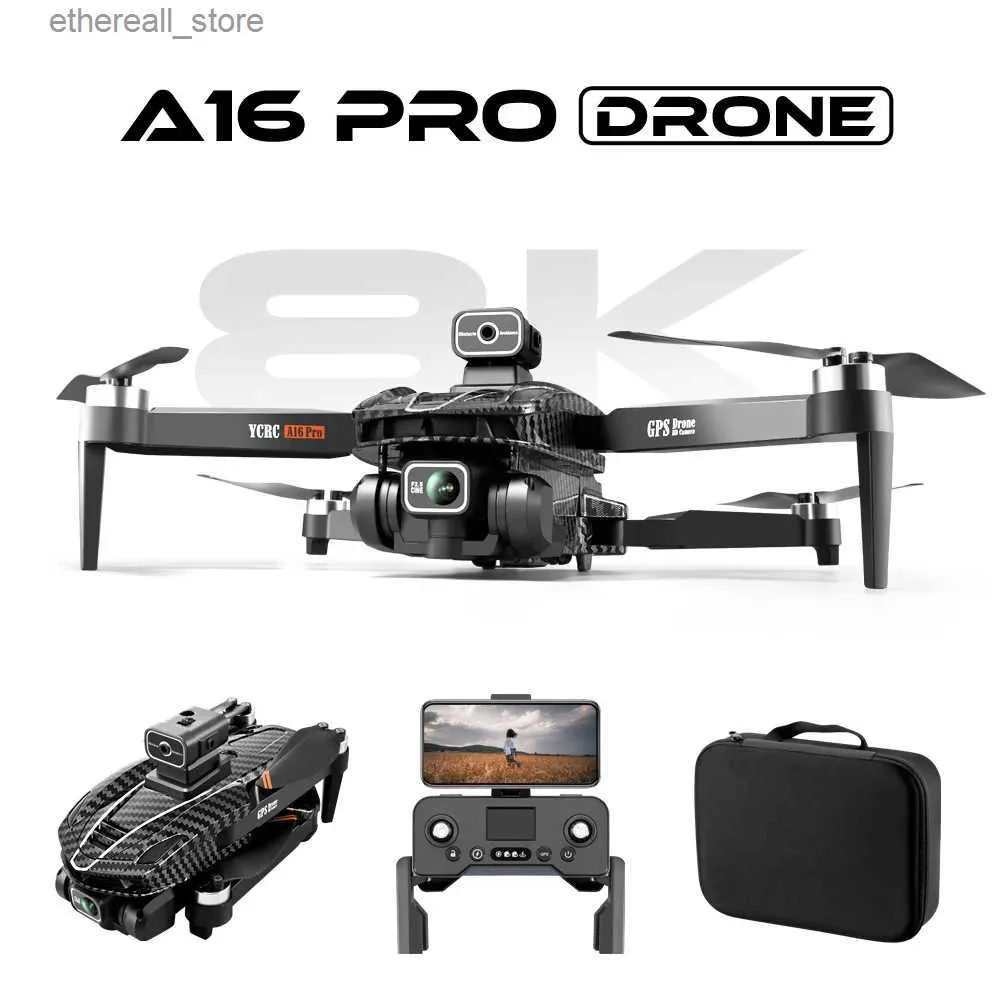 DHgate.com:A16 PRO Drone: Ultimate 4K Pro GPS FPV with Brushless Motor ...