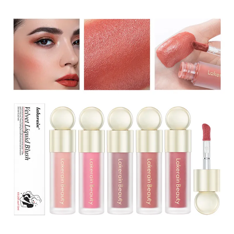Blush Liquide Velours Mat Fard À Joues Visage Pigment Beauté Durable ...