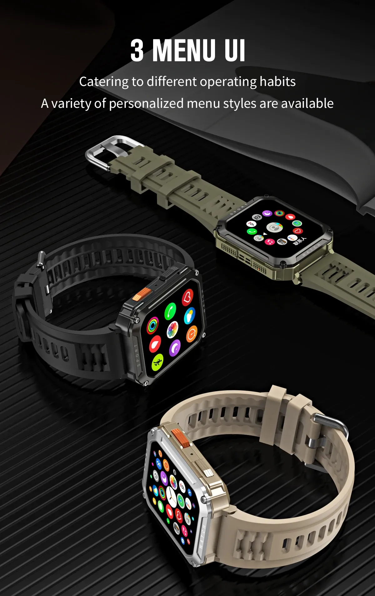 Großhandel Versorgung Neue T8Pro Smartwatch 2.01 HD Großer Bildschirm ...