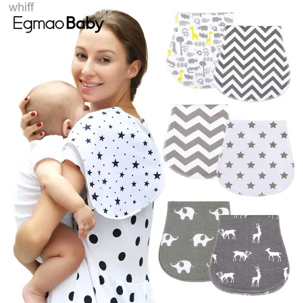 Organic Baby Burp Cloths - Ultra Absorbent Newborn Bibs for Boys ...