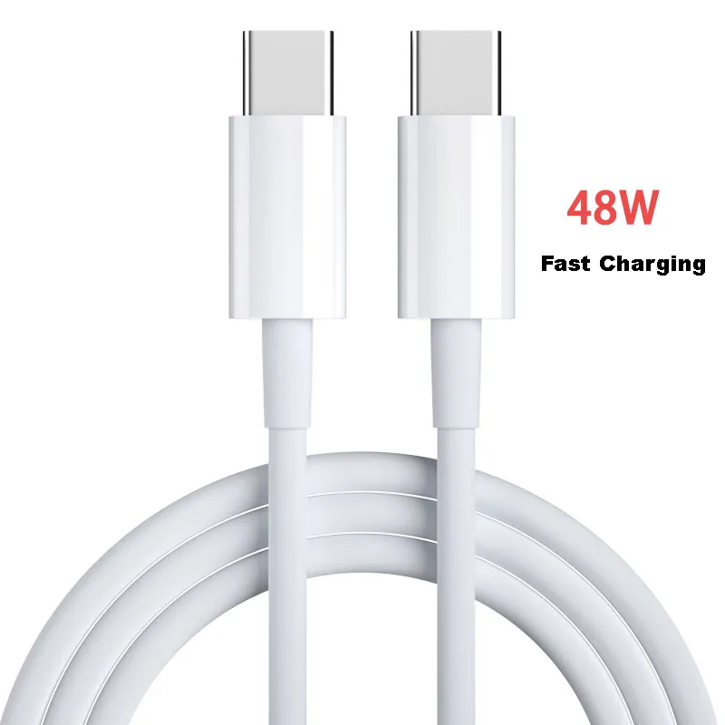 DHgate.com:2-in-1 1M/3FT QC3.0 48W Fast Charging Type-C to Type-C Cable ...