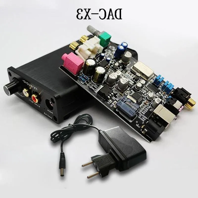 DHgate.com:HiFi Audio Fiber Coax USB Decoder 24Bit/192KHz DAC Headphone ...