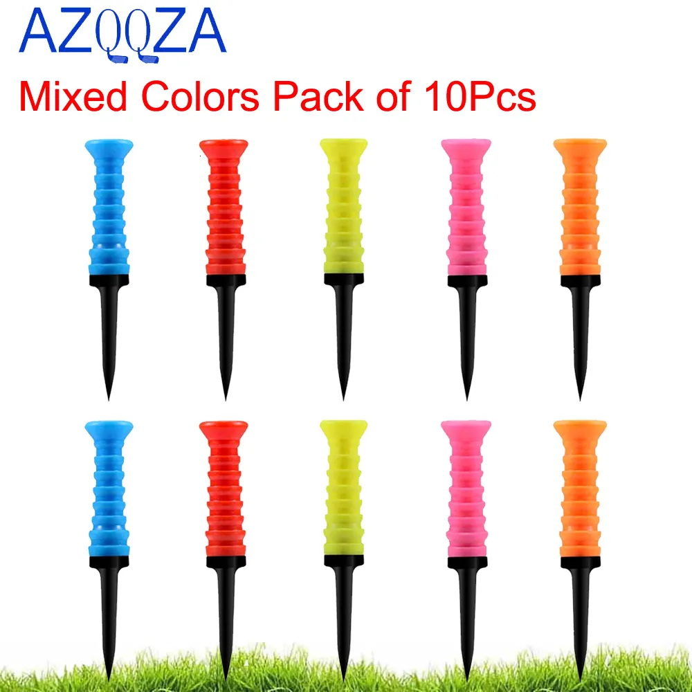 DHgate.com:Premium Golf Tees: Soft Rubber Cushion Top Plastic (83mm/3.26in), Mixed Colors, 10 ...