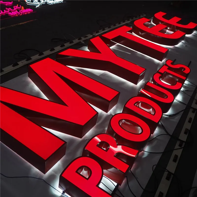 Wholesale Acrylic LED Storefront Sign Letters: Custom Channel Letter ...