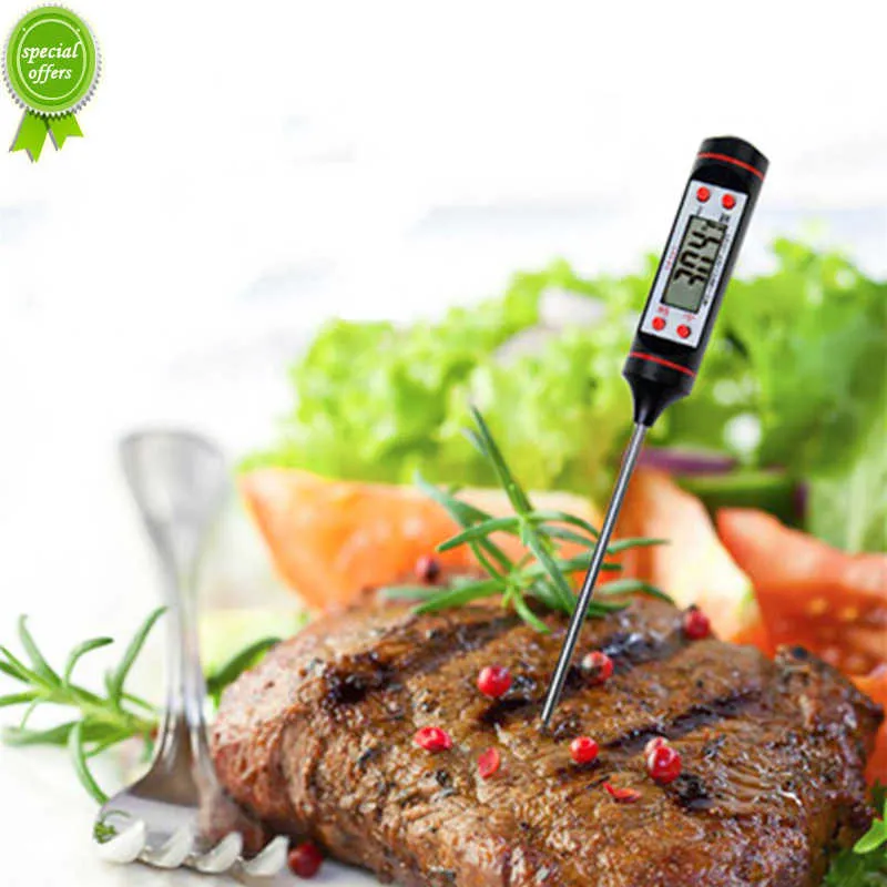 Digital Food Thermometer - Instant Read Cooking Thermometer with Probe ...