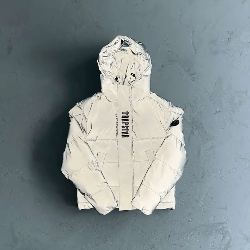 High Quality Trapstar Decoded 2.0 Puffer Jacket: Reflective Streetwear ...