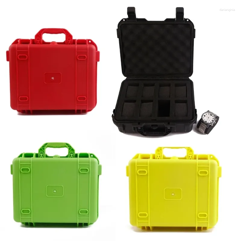 DHgate.com:8-Slot Plastic Watch Boxes for Men and Women, Durable Travel ...