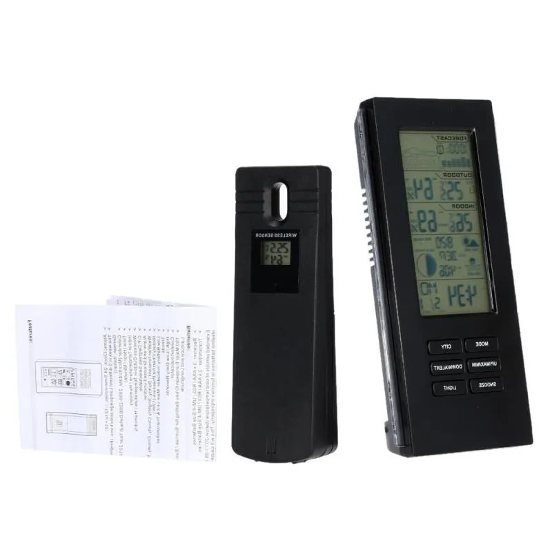 DHgate.com:Smart Multifunction Weather Clock - Wireless LCD Display ...