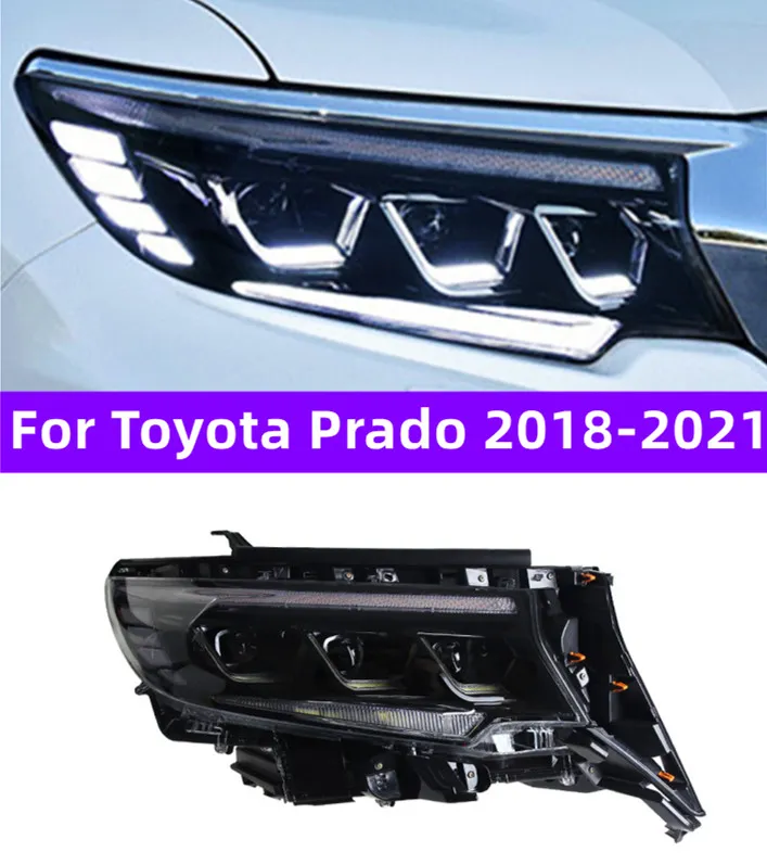Toyota Prado Headlights 2018- - Full LED Upgrade, DRL, Sequential Turn ...