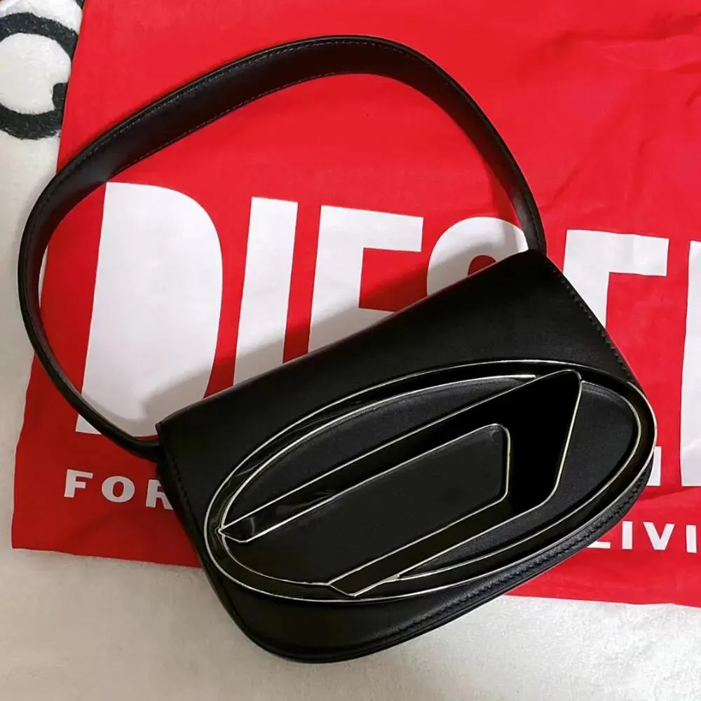 DISEL Jingle Black Belt Bag Designer Luxury Handbag For Women Real ...