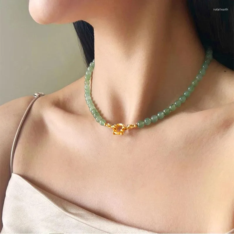DHgate.com:Exquisite Jade Choker Necklace for Women: Bohemian Elegance ...