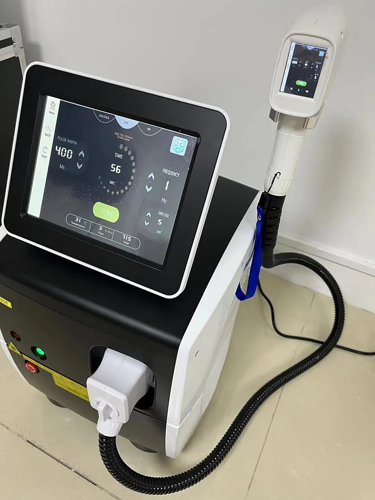 Premium 808 Diode Laser Hair Removal Epilator - Advanced 755/808/1064nm ...