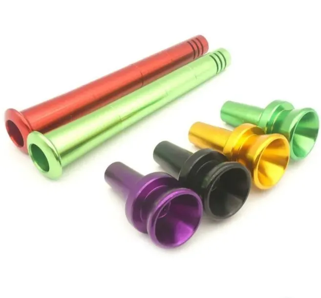 Aluminum Metal Hookah Downstem 14MM To 19MM Smoking Downstems Removable ...