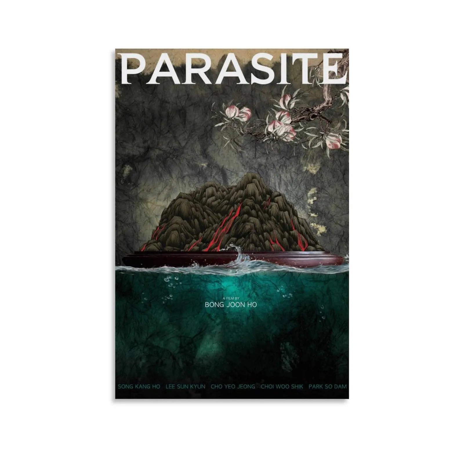 Parasite Poster Vertical Wall Art For Home Decor: 1 Panel Print, Living ...