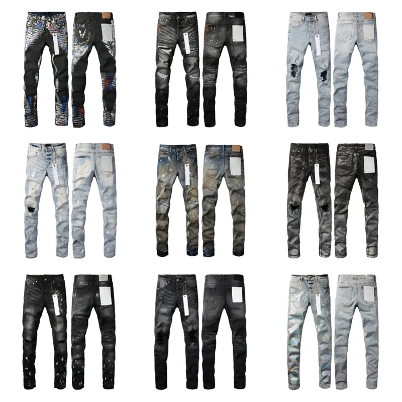 Am Jeans Designer Mens Skinny Jeans - Long Hip Hop Sticker Embroidery ...