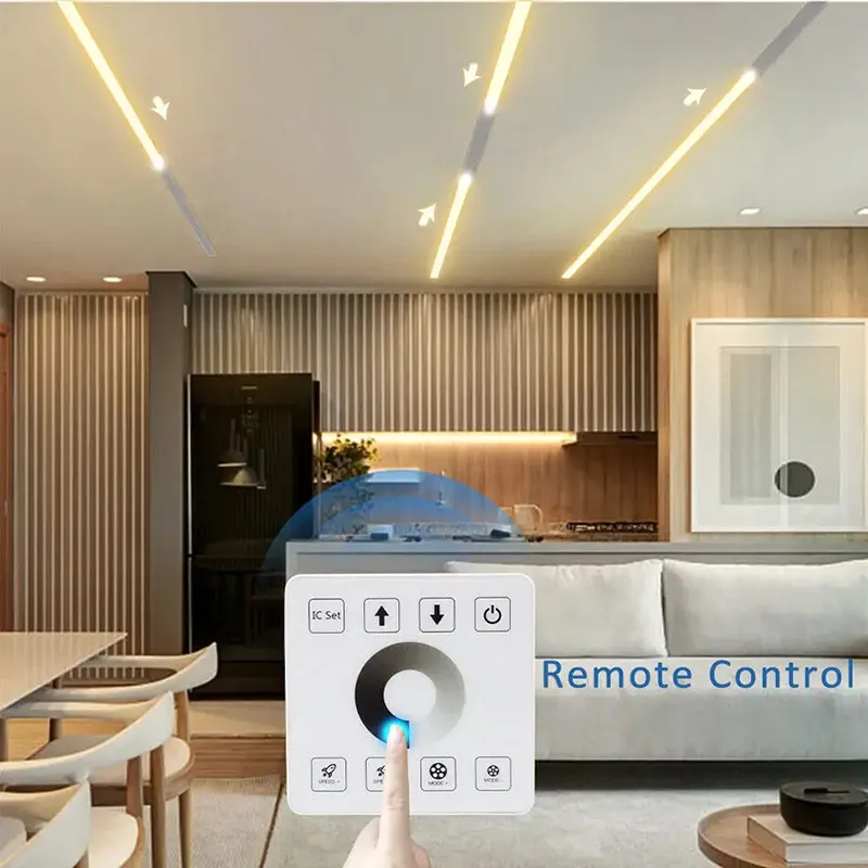 LED Pixel Chasing Zigbee Ceiling Fan Controller Panel For WS2811 ...